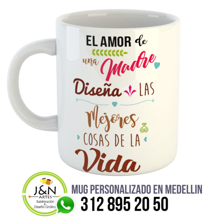 Mug dia de la madre Medellin - Mug Vasos Tazas Personalizadas