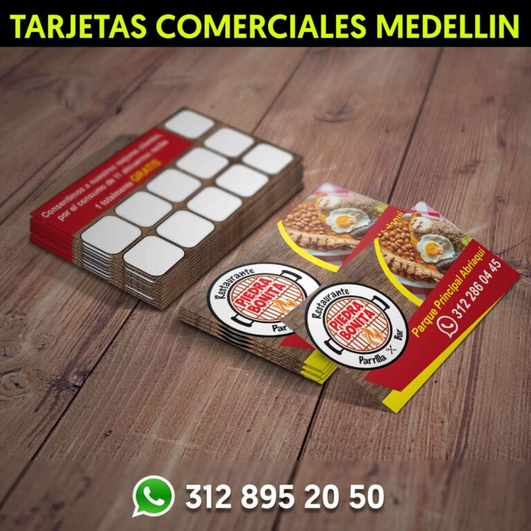 DISEÑO GRATIS Tarjetas de Presentacion Medellin